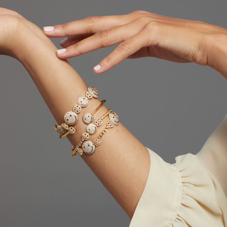 2B Happy Large Face Bracelet – Lorraine Schwartz